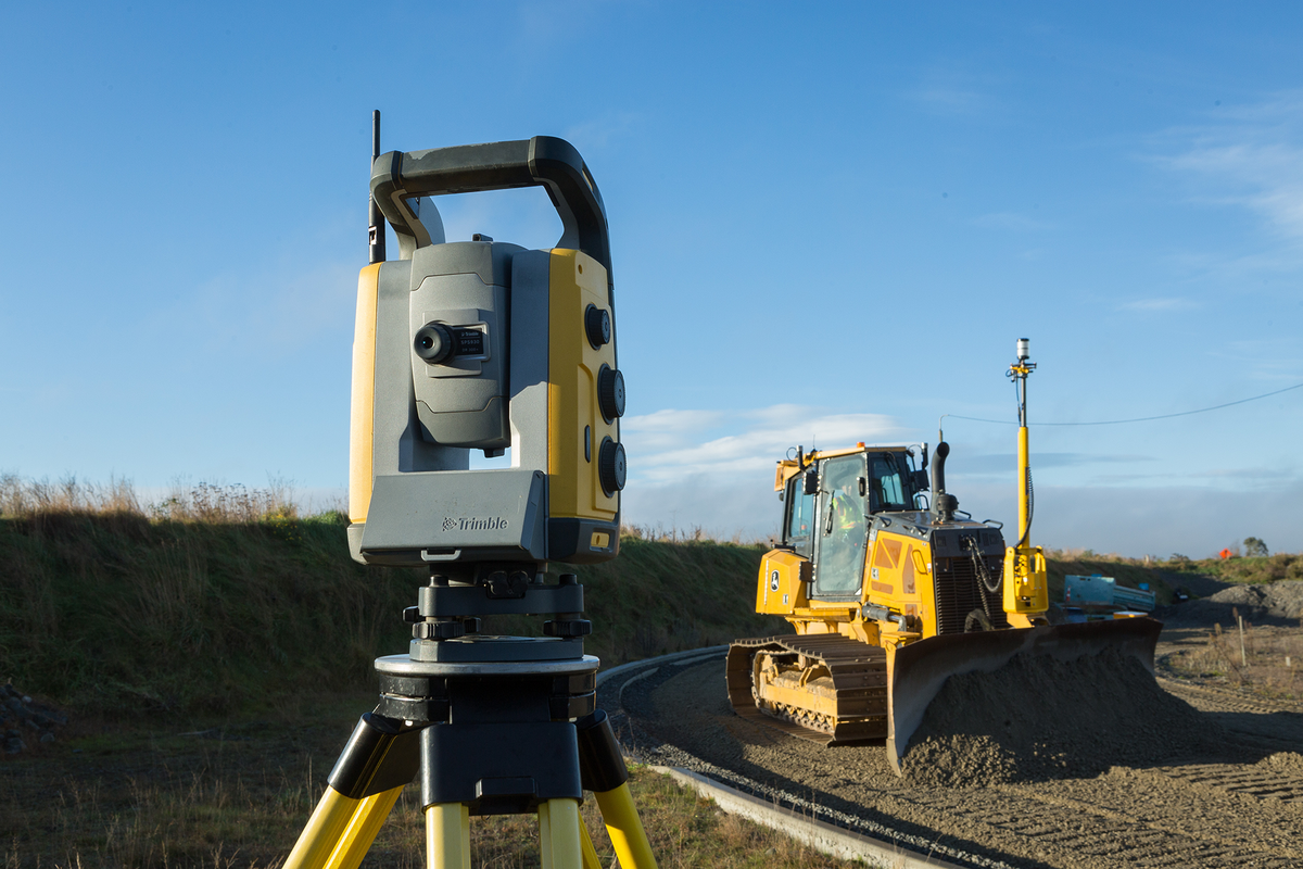 Trimble Maschinensteuerung für Dozer
