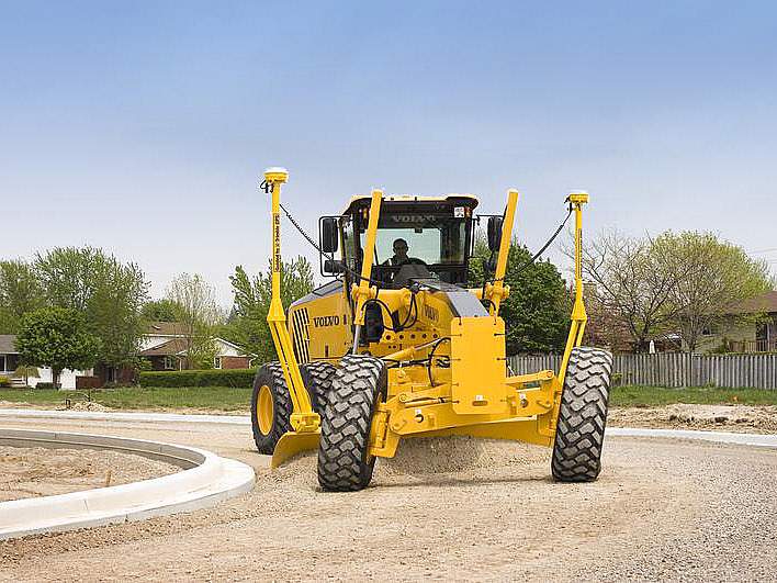 Trimble Maschinensteuerung für Grader | SITECH Austria GmbH